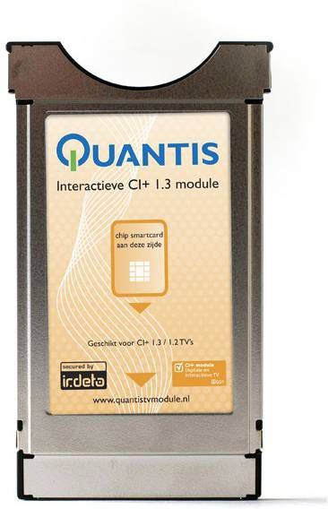 Quantis CI+ 1.3 Interactieve Module Tv-accessoires Zwart - Tvs.be